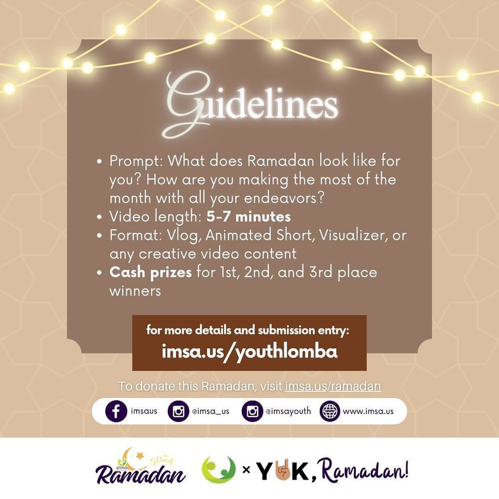 Announcing the Winners of IMSA Youth’s Ramadan Competitions – IMSA